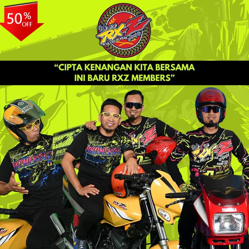 Baju-T RXZ MEMBERS 6.0, Stok Sedia, Baharu untuk 2024 - TikTok Shop ...