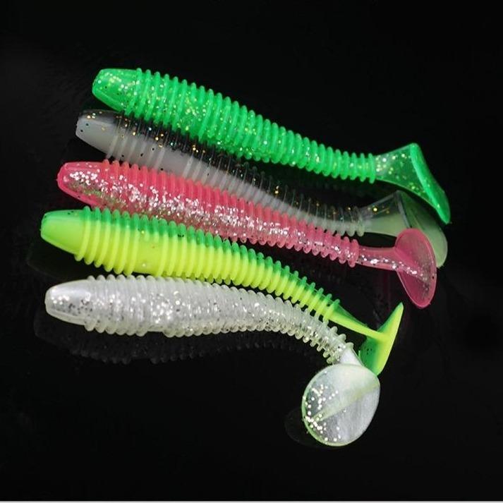 FathersDayGift 2025Hot Lure! Spiral Soft Craw with Screw-Tail for Bass ...