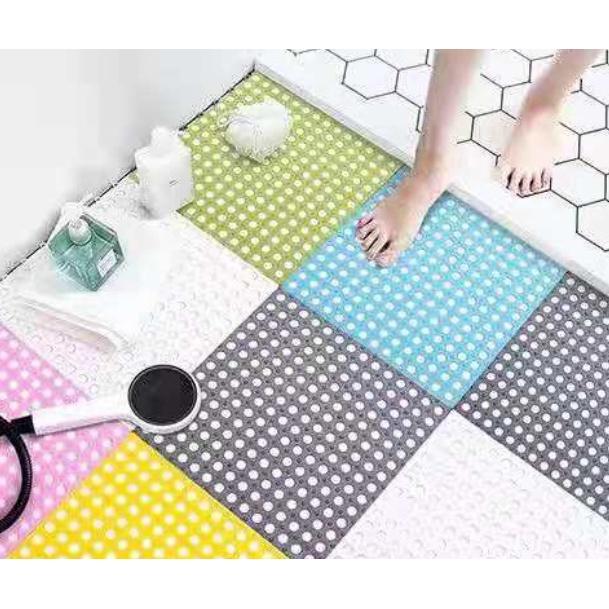 30x30cm Bathroom Shower Mat Non-Slip Bathmats PVC Floor Mats - TikTok ...