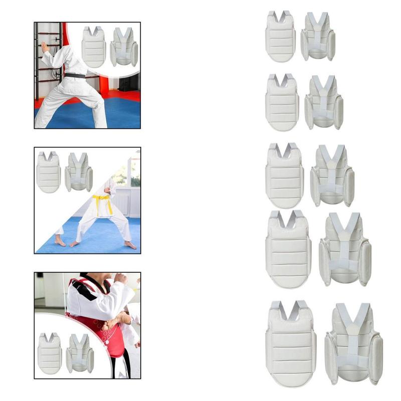 Karate Chest Protector Taekwondo Protector Vest for Sanda Mm - TikTok ...