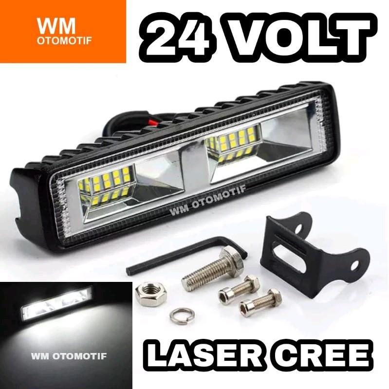 Lampu Tembak Sorot 24 Volt LED CWL 16 Mata BESI BAR CREE Tru - Shop ...
