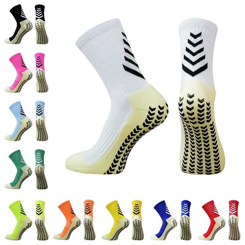 Football Socks Men's Mid-Calf Athletic Socks Socks for Running Non-Slip ...