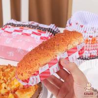 Jual KS Paper Cup Case Roti Bulat Motif Kincir Strawberry Laminating ...