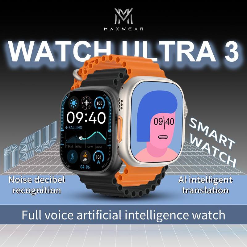 Maxwear Watch Ultra 3 Smart Watch 2.01inch 49MM Bluetooth Call - TikTok ...