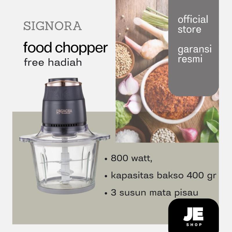 Signora Food Chopper, Kapasitas 600 Gr - Shop | Tokopedia