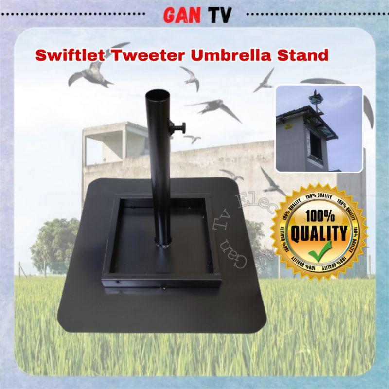 Heavy Duty Tweeter Umbrella Stand Base Swiftlet Farming Iron - TikTok ...