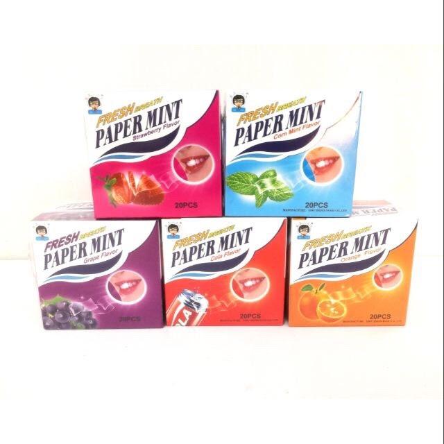 Hepin Fresh Paper Mint Candy 20pcs - TikTok Shop Malaysia