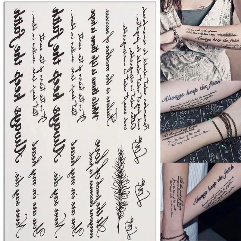 Tatto Tulisan Tangan Model MX - Shop | Tokopedia