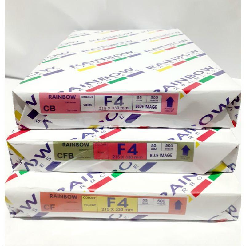 Kertas NCR Rainbow/ Kertas Nota rangkap 2 Rangkap 3/ Top Putih - Shop ...