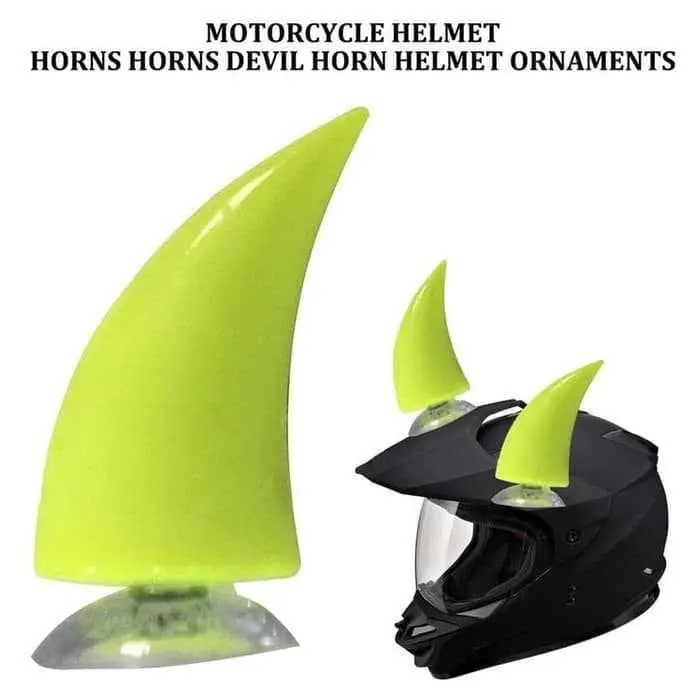 Tanduk Helm Silikon - Helmet Devil Horn Sucker Suction Cup Silicone ...