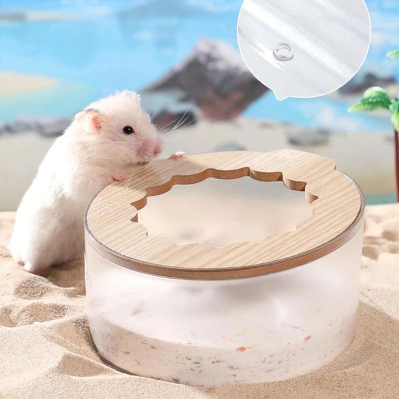 Nhà Phòng Tắm Cho Hamster, Hộp Cát Trong Suốt Đầy Đủ, Chậu Cát - TikTok ...