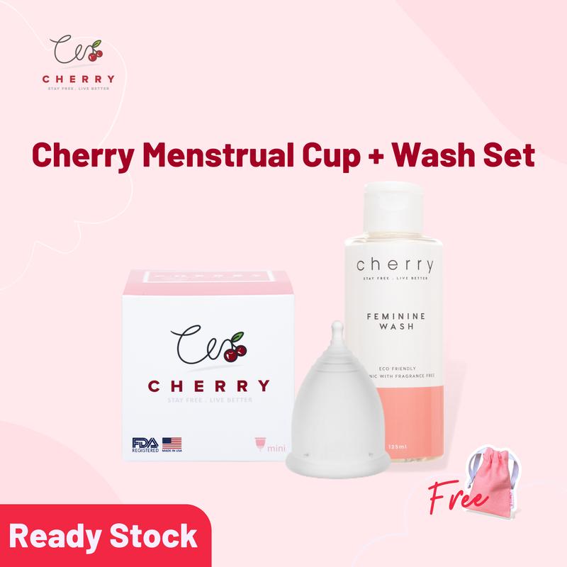Cherry Menstrual Cup - Medical Grade Silicone Feminine Hygiene - TikTok ...
