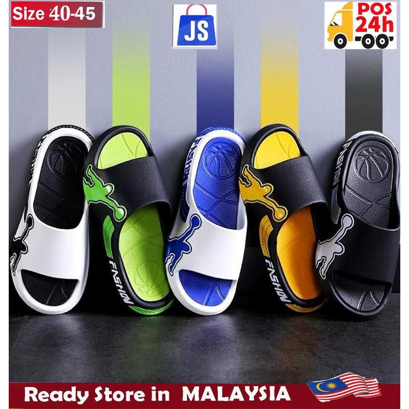 Js Selipar bola Lelaki Budak Tapak lembut tak licin 802/ Selipar ...