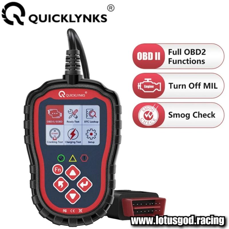 Quicklynks T41 Full Obd2 Code Reader ObdII Auto Scanner Obd Car ...