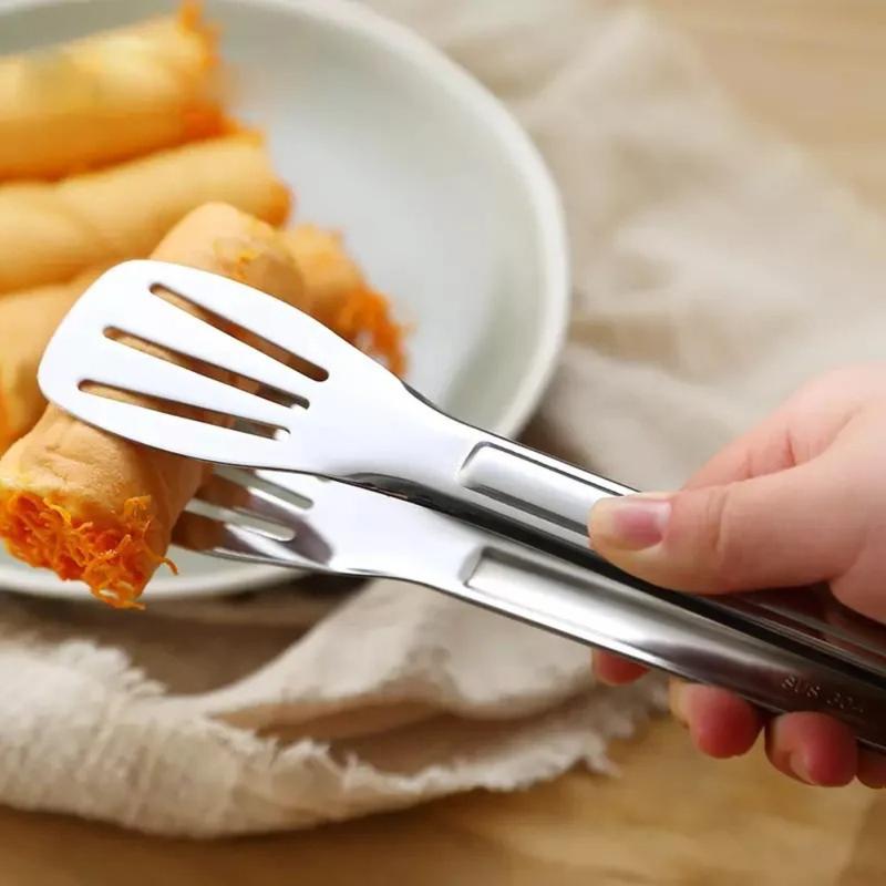 Penyepit Makanan Keluli Tahan Karat, Ketibaan Baru, Anti Panas ...