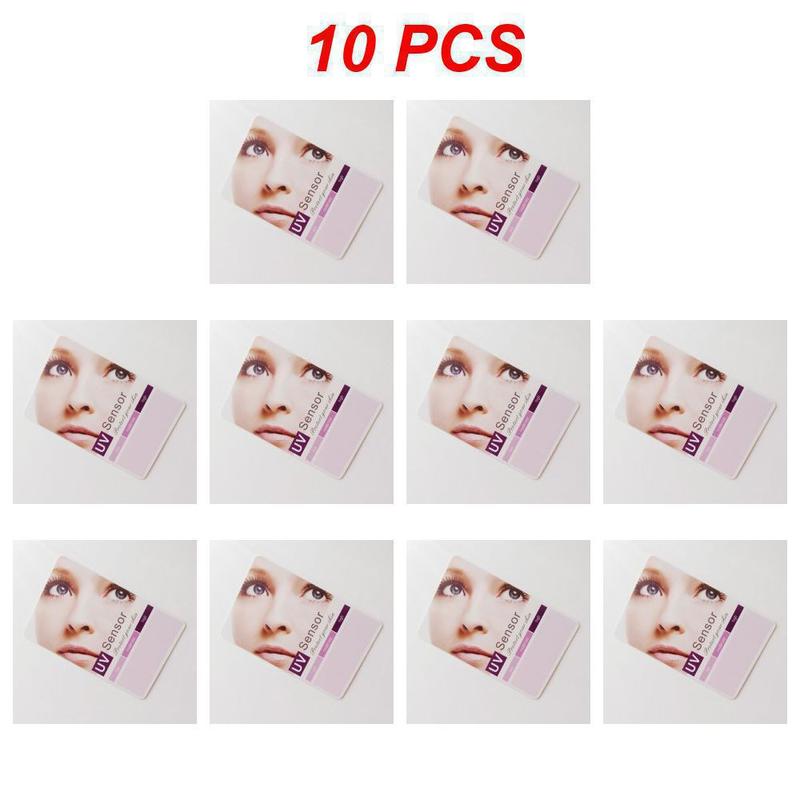 10 PCS Portable Quick Test UV Sensor UV Card Test Card Deepe - TikTok ...