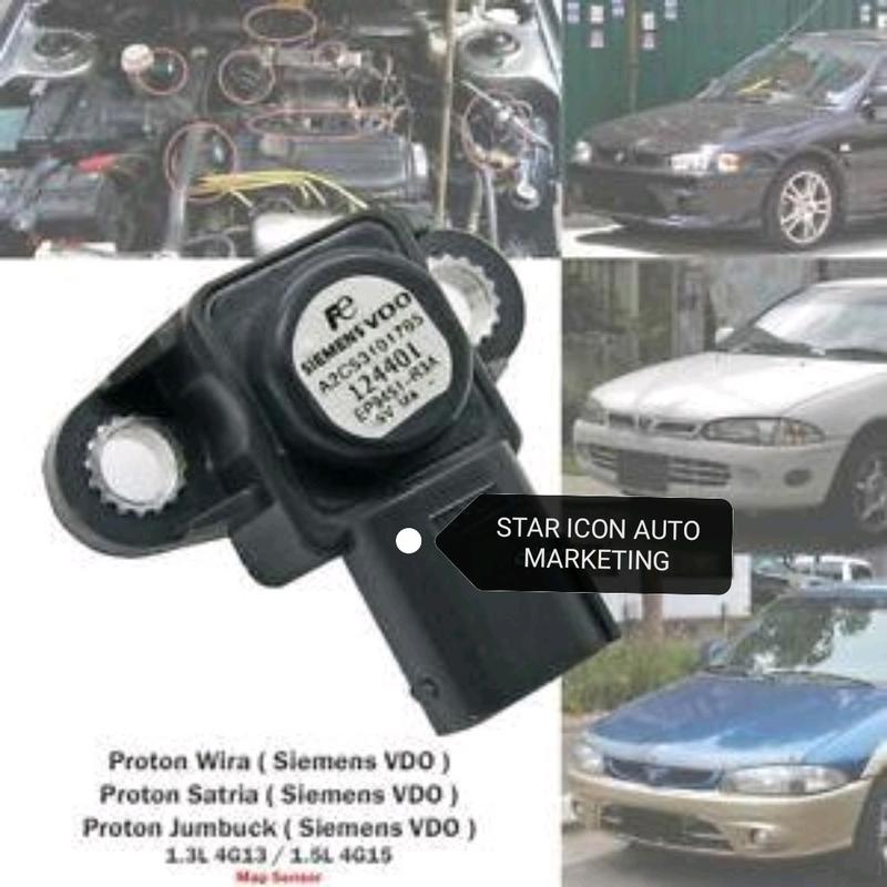 Proton Wira Vdo Map Sensor mmc PW550888 - TikTok Shop Malaysia