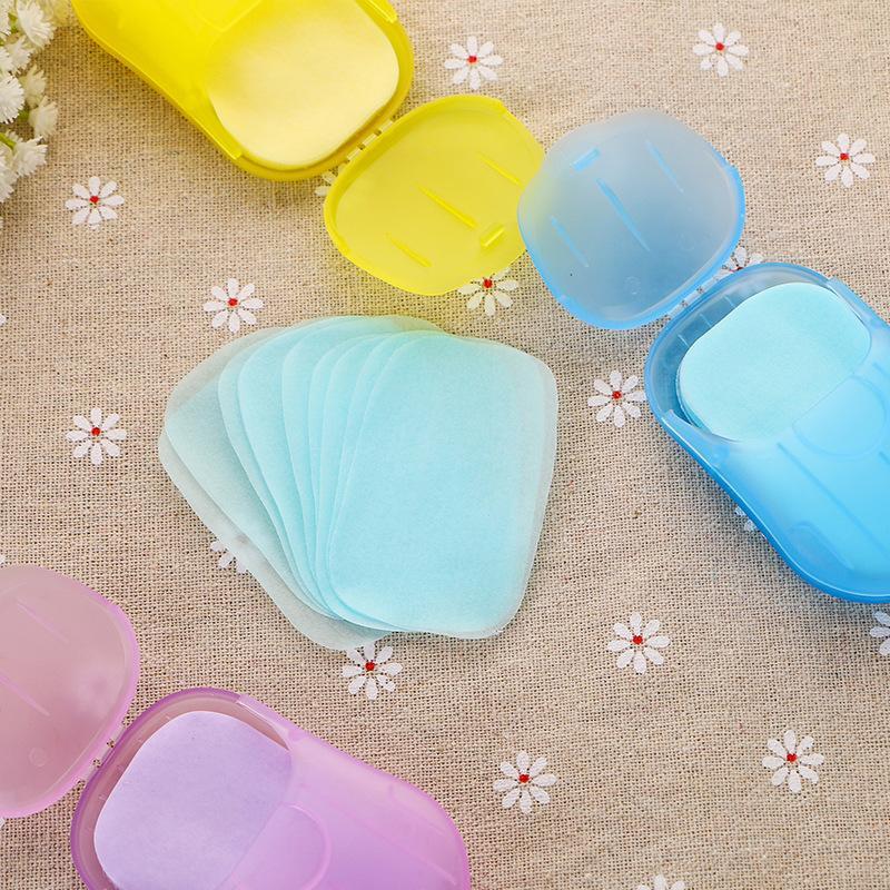 Travel 80pcs/4boxes Disposable Soap Paper, Portable Travel Soap ...