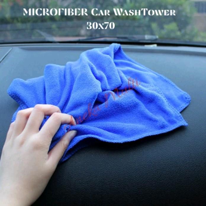 Kain lap Microfiber kain lap motor mobil 30x70 - Shop | Tokopedia