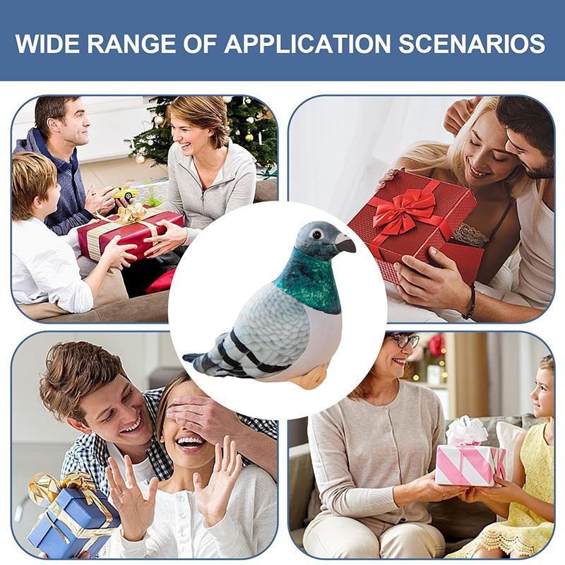 【Tongao】Pigeon Plush, Simulation Pigeon Stuffed Animal, Funn - TikTok ...