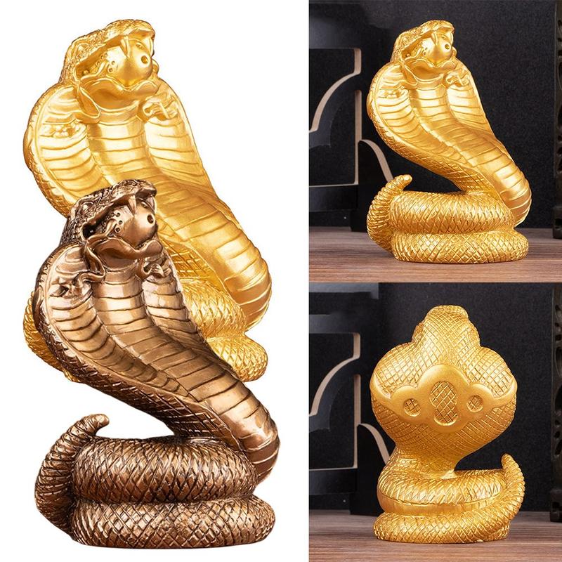 Resin Snake Ornaments for Ruyi Snake Desktop Ornaments Bookcase ...