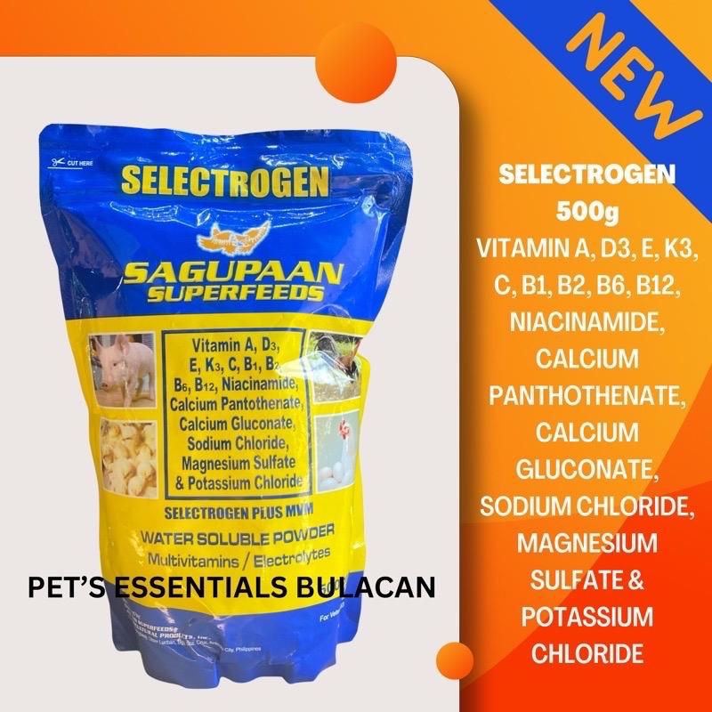 Sagupaan Selectrogen 12x20grams / 500 grams for pigs and fighting ...