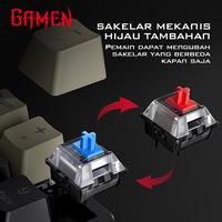 Promo GAMEN Titan Elite Keyboard Gaming Kabel Computer Mechanical ...