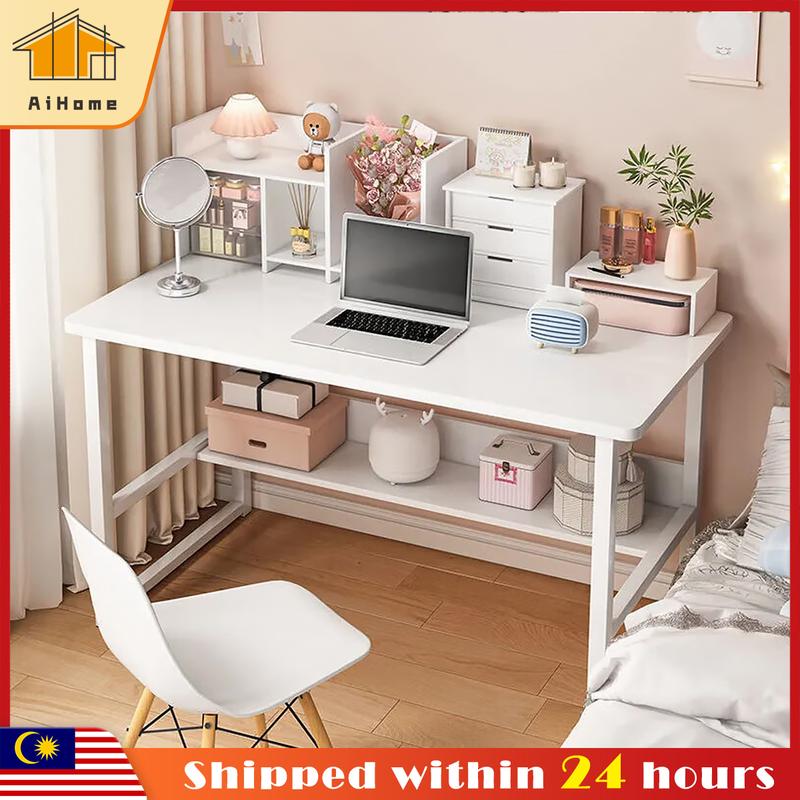 Student study Desk Computer Table 120x60cm Meja Modern writing - TikTok ...