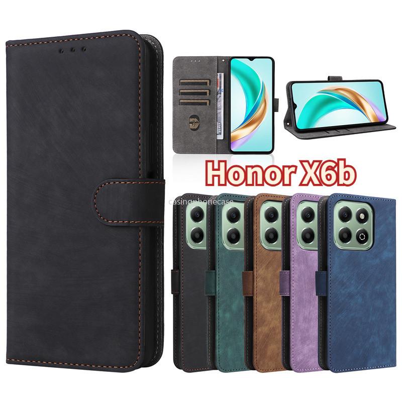 Leather Casing For Honor X6b 4G X6 B X 6B 2024 Phone Case Anti - TikTok ...