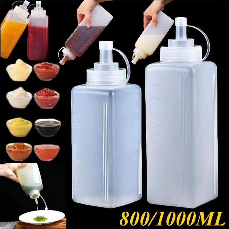 Botol Perasa Picit, dengan Tudung, Bahan Plastik, Kapasiti 800 - TikTok ...