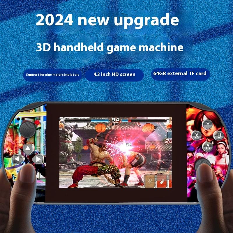 2024 Q3 Gaming Handheld Psp Ps1 High Definition Large Screen - TikTok Shop Singapore