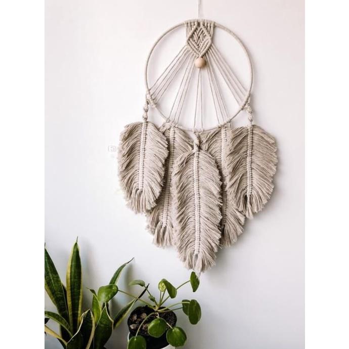 Jual READY STOK) hiasan dinding macrame walhanging/macrame hiasan ...