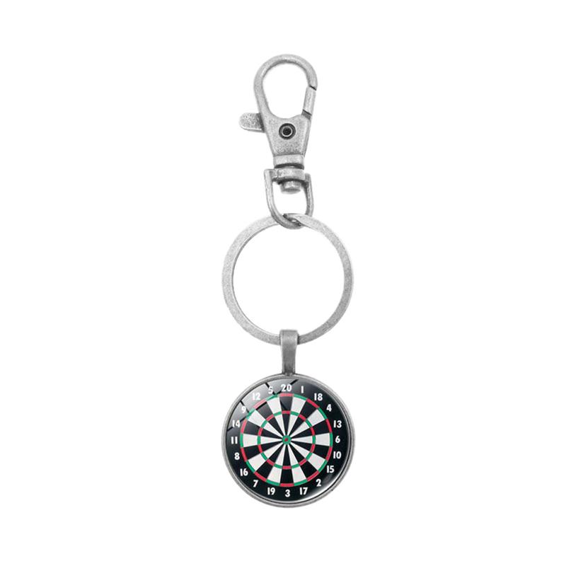 erklisij- Vintage Unisex Dart Board Pendant Keychain Key Rin - TikTok ...