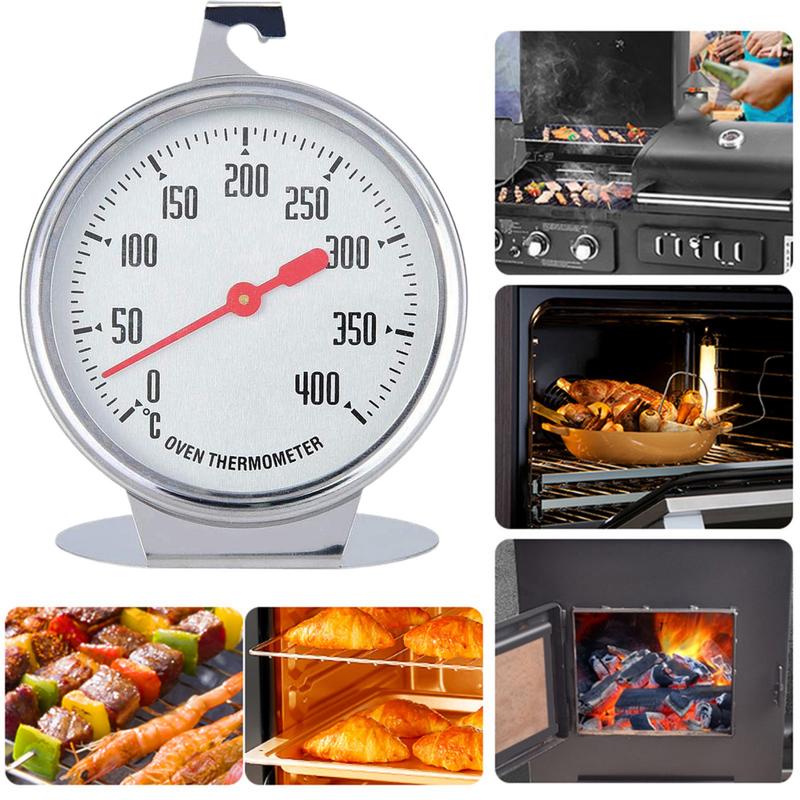 【QL】 Baking Thermometer Waterproof Silver Color Cooking Thermometer ...