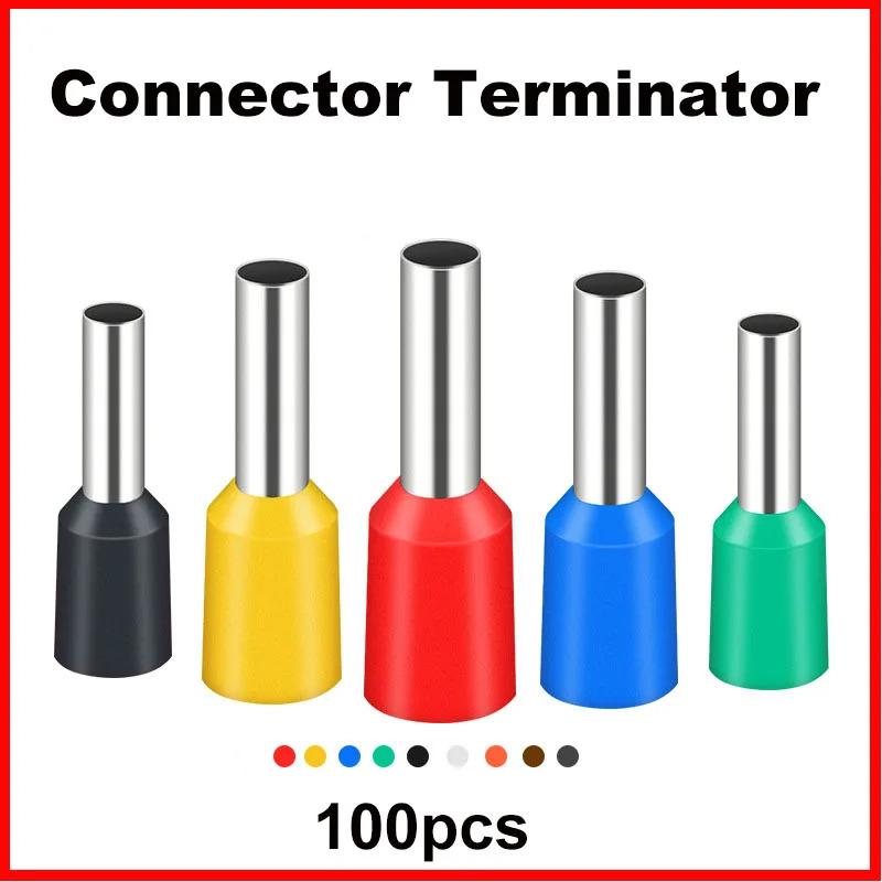 100pcs/Pack E0508 E7508 E1008 E1508 E2508 Insulated Ferrules - TikTok ...