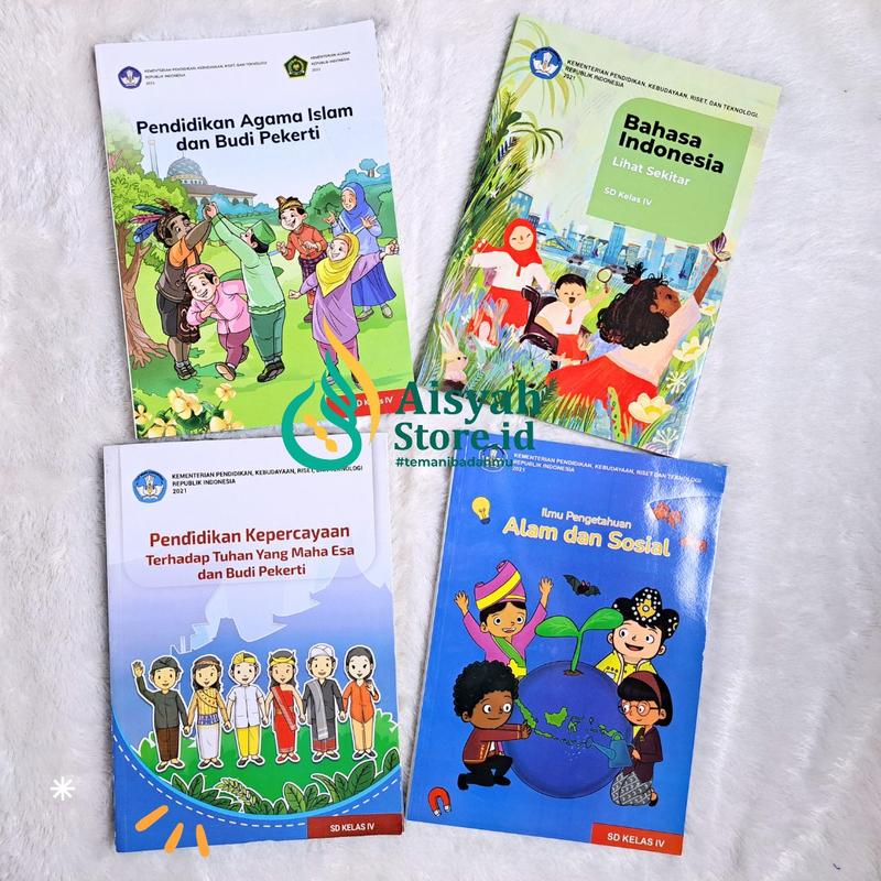 Buku Pelajaran Kelas 4 SD Kurikulum Merdeka Untuk Siswa Soft - Shop ...