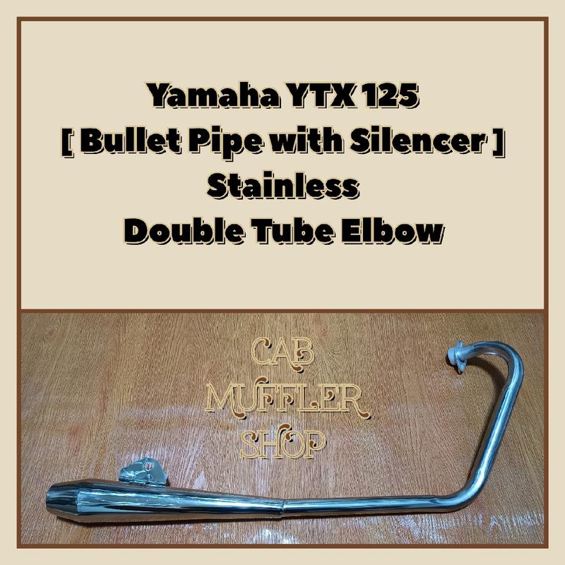 YTX 125 - Bullet Pipe - [ Stainless ] - [ Double Tube Elbow - TikTok ...