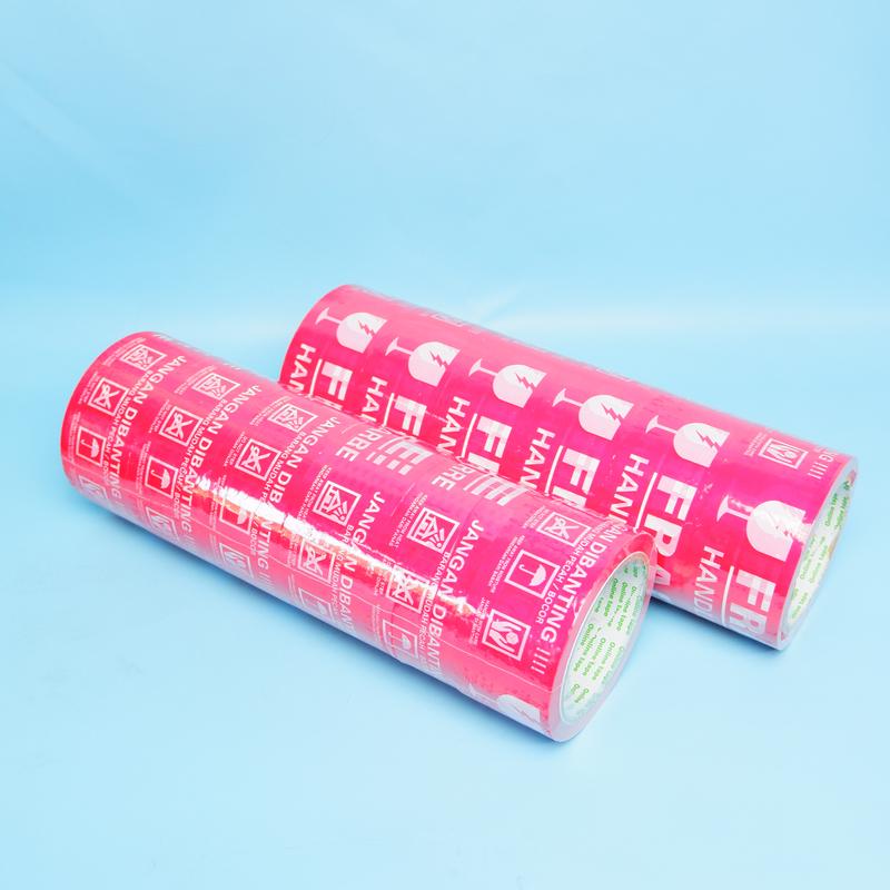 Lakban FRAGILE Merah-Putih 12 ROLL 48MM X 50 METER X 45 MIC Merk - Shop ...