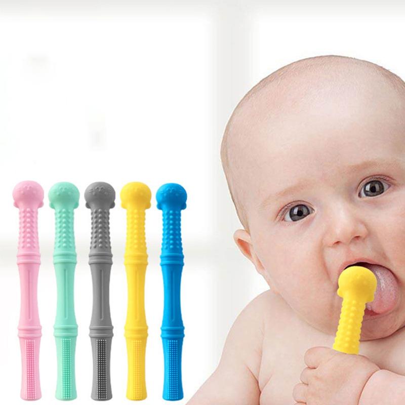 Teether Bayi, untuk Melegakan Tumbuh Gigi, Tiub Teether Berongga ...