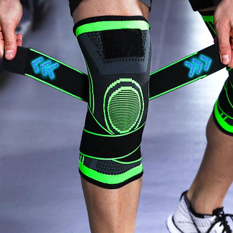 3 Colors Reinforced Sports Knee Brace Non-Slip Knee Pads Kne - TikTok ...