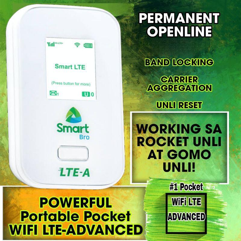OPENLINE Smart Bro LTE Pocket Wifi - Lightning-Fast 4G-LTE Connectivity ...