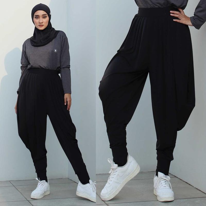Seluar Aladdin, Gaya Sukan, Zumba, Yoga, Gim, Reka Bentuk 0035 ...