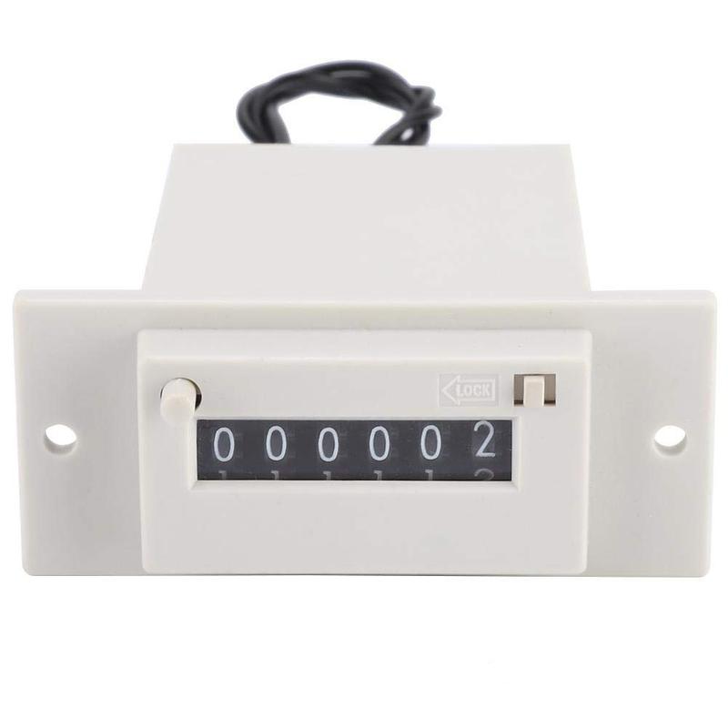 0-999999 Counter 1.5W Electromagnetic 1PCS 6-Digit CSK6-YKW Electronic ...