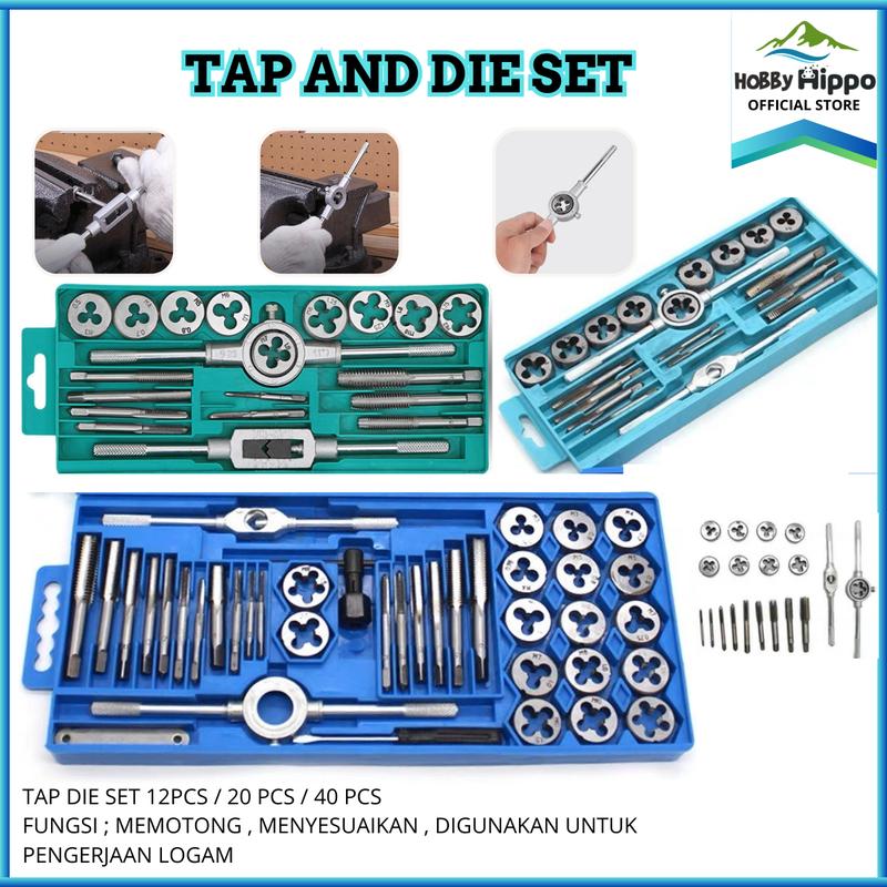 【COD】TOOLBOX ALAT SNAI DAN TAP ULIR BAUT SENAI DIE SENEI KUALITAS HAND ...