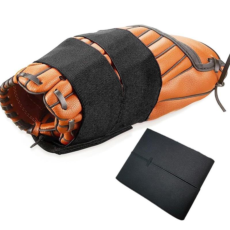 upkup Outdoor Sports Elastic Baseball Glove Wrap Adjustable Black ...