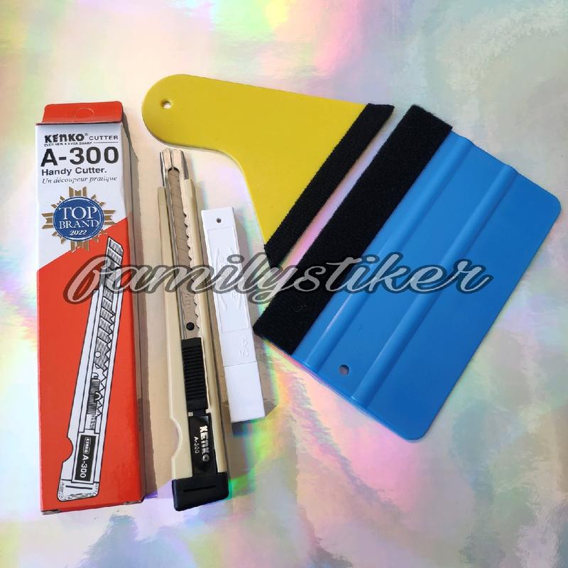 alat pasang sticker skotlet alat pasang kaca film - Shop | Tokopedia
