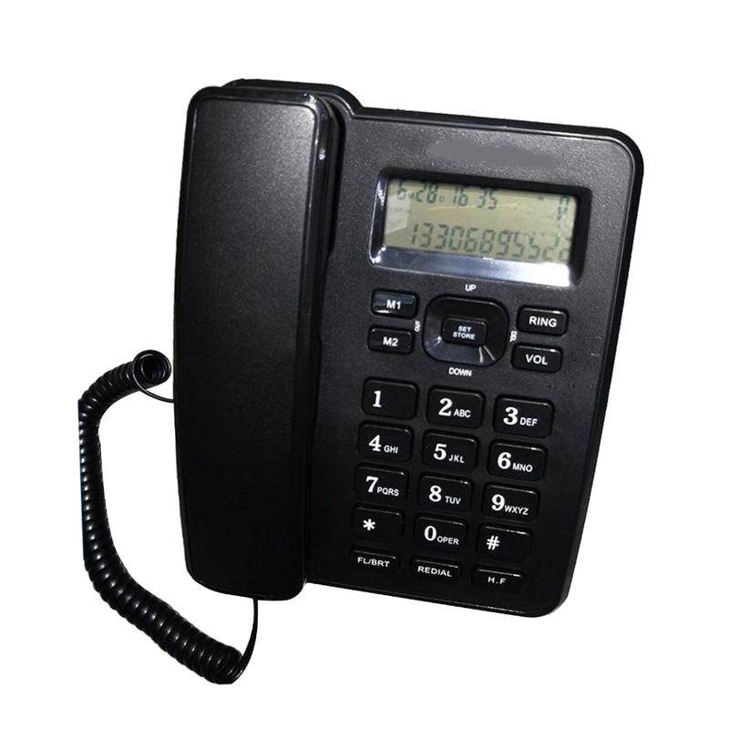 Corded Desktop Phone Hotel/Office/Home Telephone Fixed Landline ...