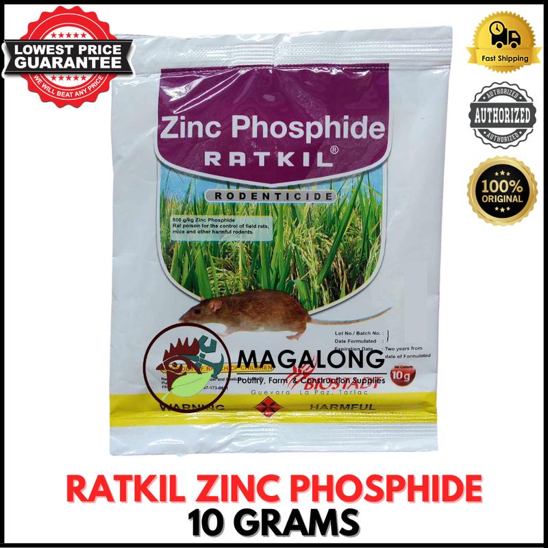 RATKIL (ZINC PHOSPHIDE) - RAT KILLER / LASON SA DAGA 10 gram - TikTok ...
