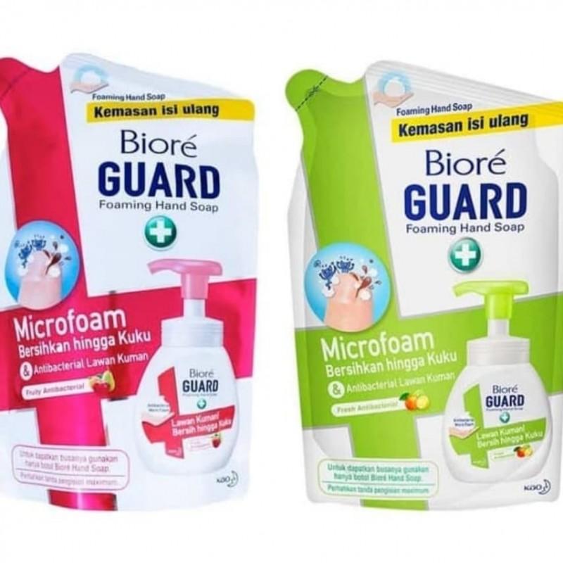 Biore Guard Foaming Hand Soap Antibacterial Pouch Refill 250 - Shop ...