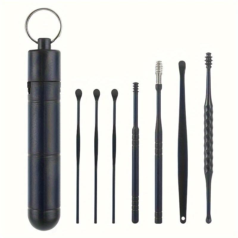 1pc Ear Cleaning Kit, 7pcs Portable Ear Cleaner Tool Set wit - TikTok ...